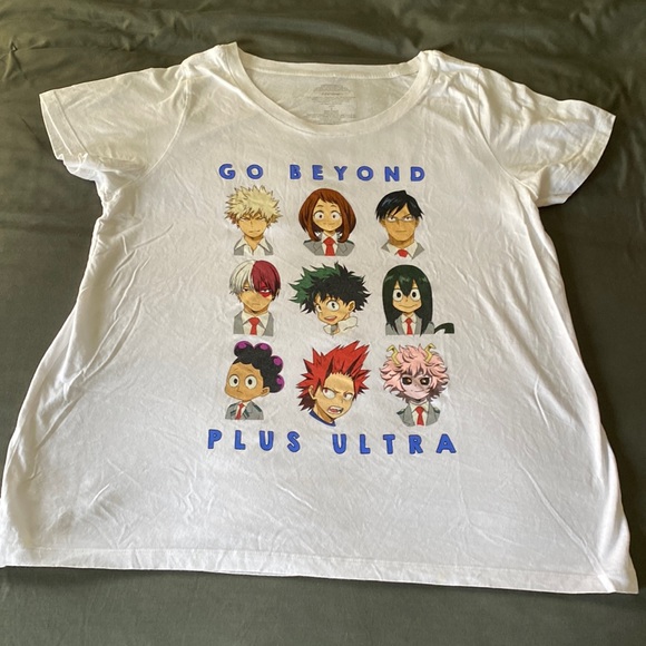My Hero Academi | Tops | My Hero Academia Go Beyond Plus Ultra Tshirt ...